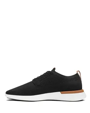 Wolf & Shepherd Swiftknit Derby Sneakers - Black