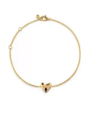 Monica Vinader Heart Chain Bracelet - Gold