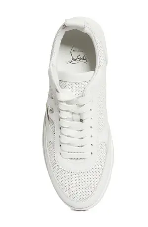 CHRISTIAN LOUBOUTIN Tutti Rui Perforated Sneakers - White