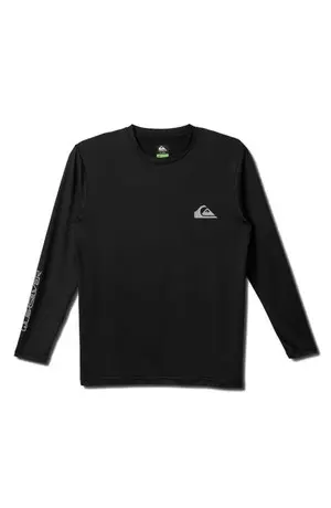 Quiksilver Everyday Surf Long Sleeve Performance Rashguard - Black