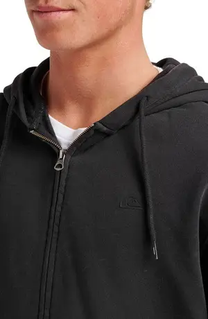 Quiksilver Saltwater Zip Hoodie - Black