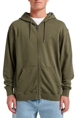 Quiksilver Saltwater Zip Hoodie - Grape Leaf