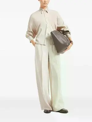 Brunello Cucinelli Linen Trousers