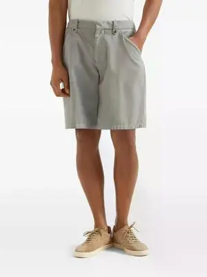 Brunello Cucinelli Gabardine-weave Bermuda Shorts