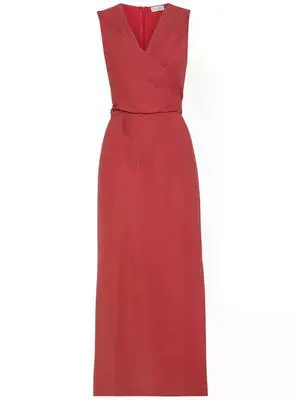 Brunello Cucinelli Wrap Dress