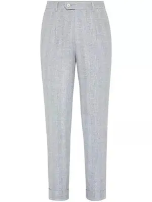 Brunello Cucinelli Houndstooth Trousers