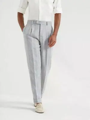 Brunello Cucinelli Houndstooth Trousers