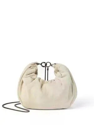 Brunello Cucinelli Monili Chain-strap Crossbody Bag - Neutrals