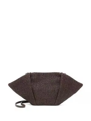 Brunello Cucinelli Silver Tone Clutches