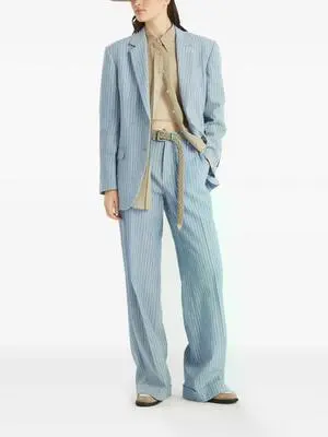 Brunello Cucinelli Pinstriped Trousers