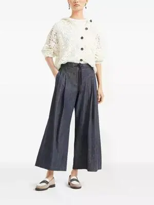 Brunello Cucinelli Monili-embellished Satin T-shirt - White