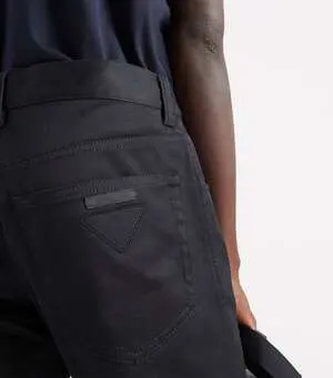 Prada Stretch-drill Tapered Jeans