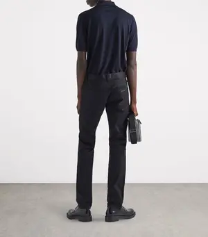 Prada Stretch-drill Tapered Jeans