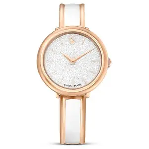 SWAROVSKI Crystalline Bangle Watch - White