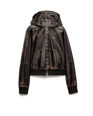 Leather Hoodies