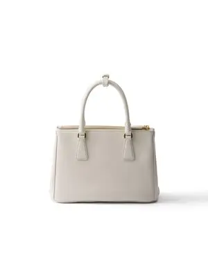 Prada Galleria Medium Leather Bag - White