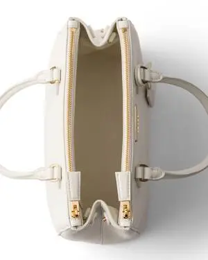 Prada Galleria Medium Leather Bag - White