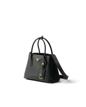 Prada Small Saffiano Leather Handbag - Black
