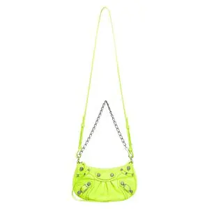Balenciaga Mini Le Cagole Chain Bag - Yellow