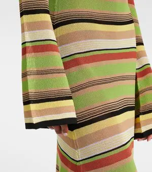 SIR. Coastline Striped Maxi Dress