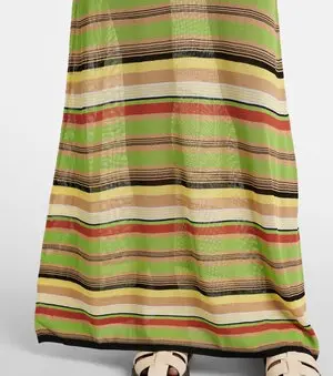 SIR. Coastline Striped Maxi Dress