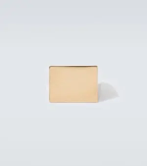 Dries Van Noten Brass Signet Ring - Gold