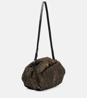 Dries Van Noten Twist Jacquard Tote Bag - Brown