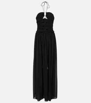 TOM FORD Cutout Silk Gown