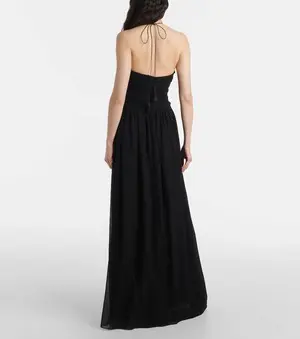 TOM FORD Cutout Silk Gown