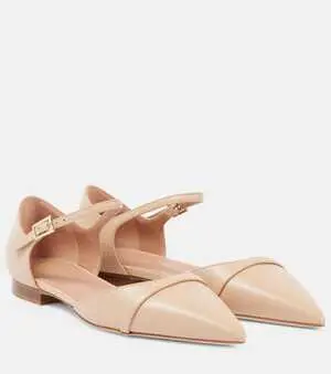 MALONE SOULIERS Ulla Leather Flats
