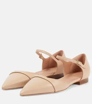 MALONE SOULIERS Ulla Leather Flats