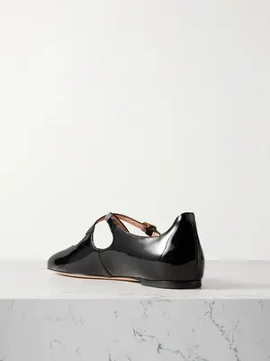 Bally Patent-leather Ballet Flats