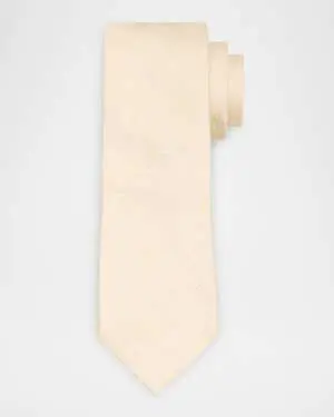 Brunello Cucinelli Brunello Cucinelli Paisley Neck Tie White