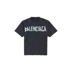 Balenciaga New Tape Type Tr T-shirt Medium Fit Black
