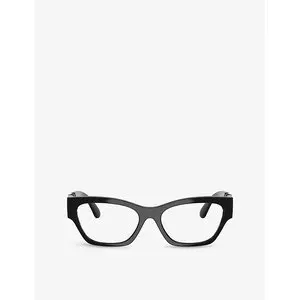Versace Ve3367u Cat-eye Optical Glasses - Black