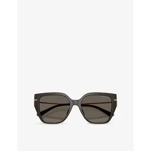 Michael Kors St Barths Square-frame Sunglasses - Grey