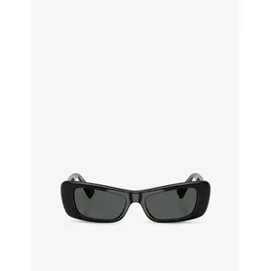 Versace Ve4481 Pillow-frame Sunglasses - Black