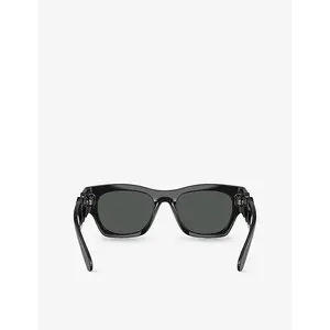 Versace Ve4479u Pillow-frame Sunglasses - Black