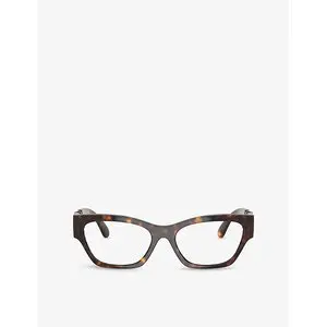 Versace Ve3367u Cat-eye Optical Glasses - Brown