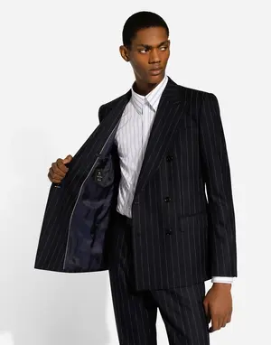 Dolce & Gabbana Double-breasted Sicilia-fit Suit - Multicolor