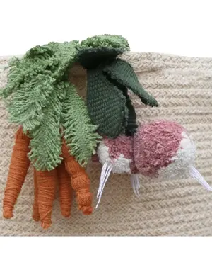 LORENA CANALS Veggies Basket 9" X 1' X 1
