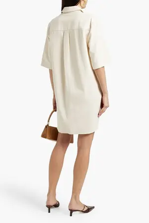 Loulou De Saison Loulou Studio Basava Mini Shirt Dress