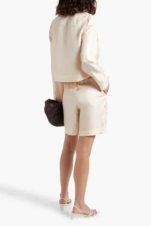 Loulou De Saison Loulou Studio Aloma Silk-twill Shirt