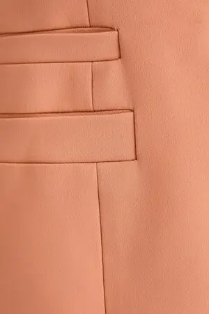 Another Tomorrow Crepe Top - Peach
