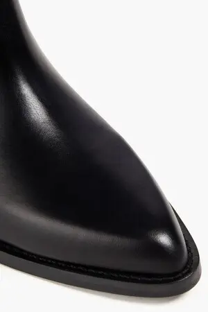 Maje Leather Cowboy Boots