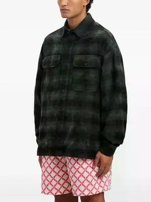 Palm Angels M Curved Logo Shirt