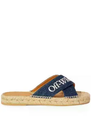 Off-White Criss Cross Espadrilles