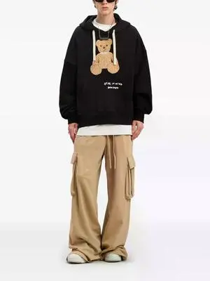 Palm Angels Bear In Mind Hoodie - Black