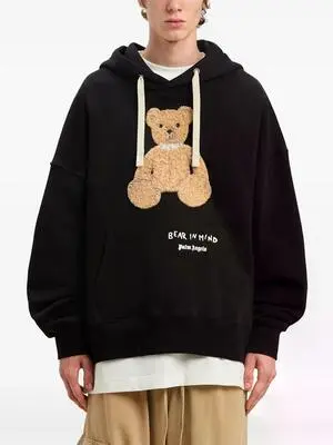 Palm Angels Bear In Mind Hoodie - Black