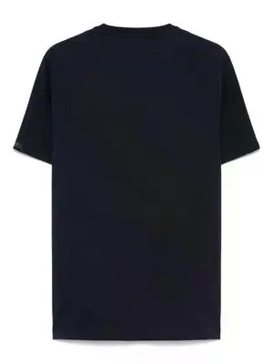 FAY Cotton T-shirt - Blue
